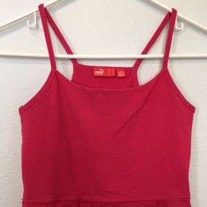 Puma | Tops | Puma Hot Pink Tank Xs | Poshmark